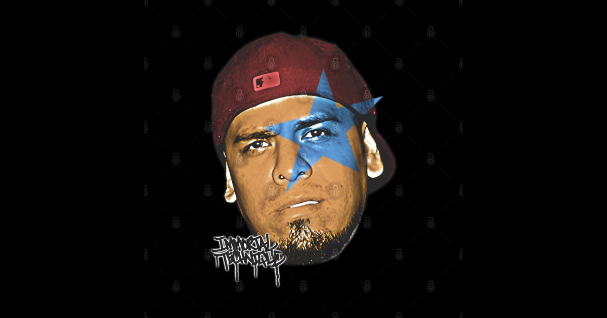 Immortal Technique rapper face - Immortal Technique - Sticker | TeePublic