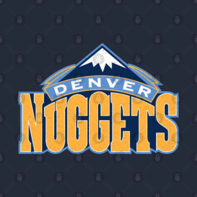 Denver Nuggets Retro Logo - Denver Nuggets - T-Shirt | TeePublic