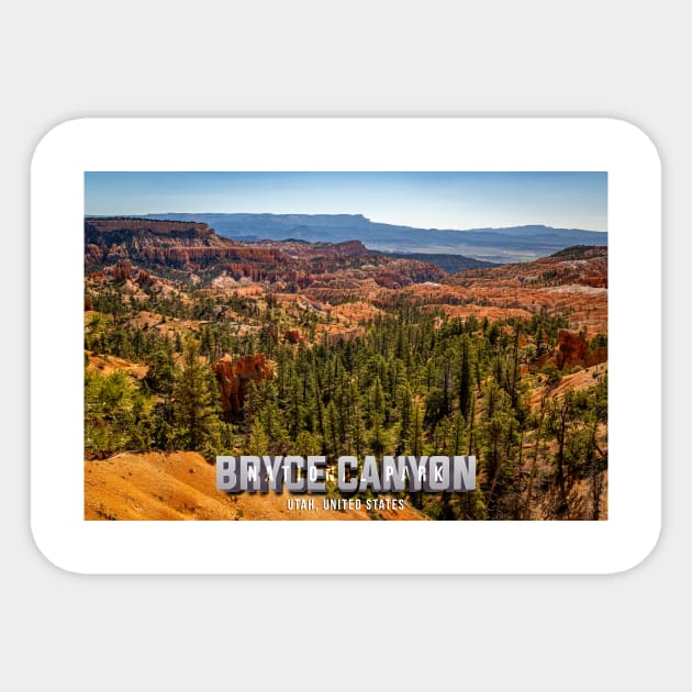 Bryce Canyon National Park - Bryce Canyon National Park - Sticker ...