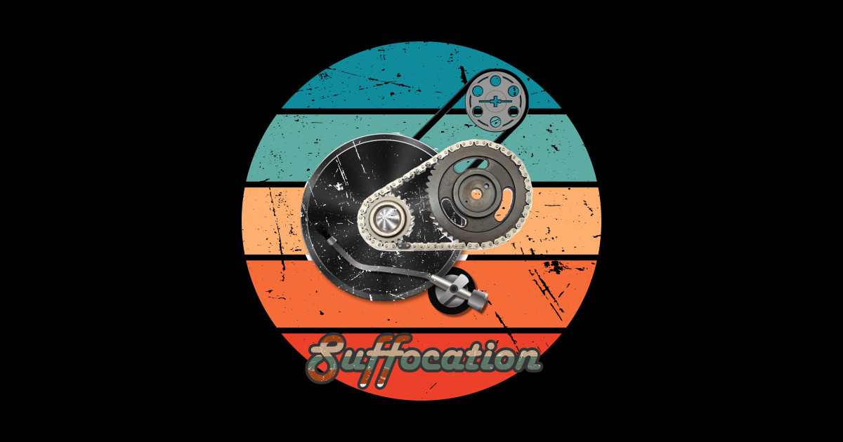 Retro Text Band Name Suffocation - Retro Text Band Name Suffocation ...