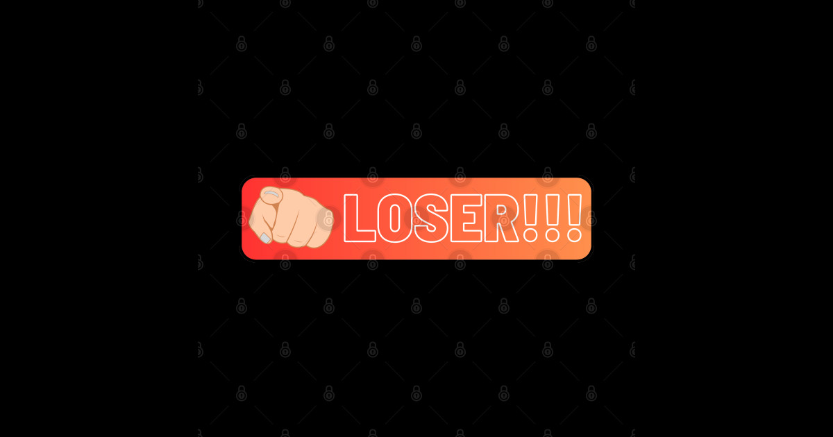 LOSER!!! - Ddm - Sticker | TeePublic
