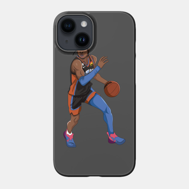 Shai Gilgeous Alexander - Nba - Phone Case | TeePublic