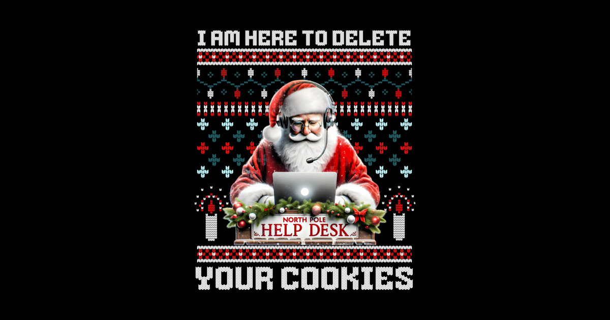 Funny Christmas Tech Support Computer Programmer - Christmas Matching ...