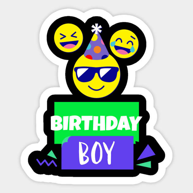 Birthday Boy - Birthday - Sticker | TeePublic
