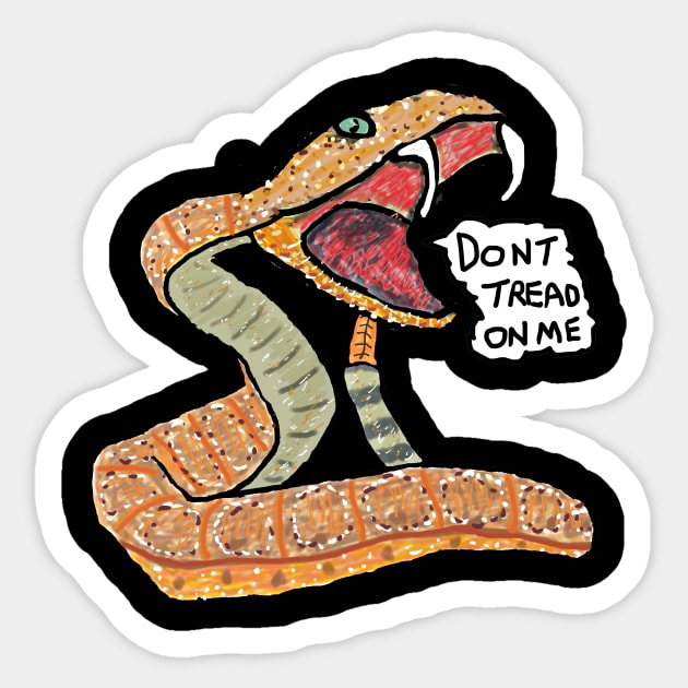 Dont Tread On Me - Dont Tread On Me - Sticker | TeePublic