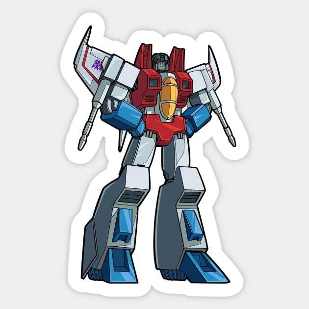 The Traitor: Starscream - Starscream - Sticker | TeePublic