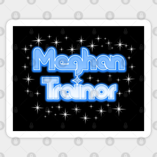 Meghan Trainor - Logo - Singer - Sticker | TeePublic