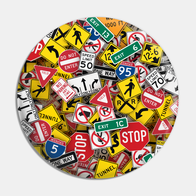 US Road Signs Driving Instructor - Driving Instructor Gift Ideas - Pin ...