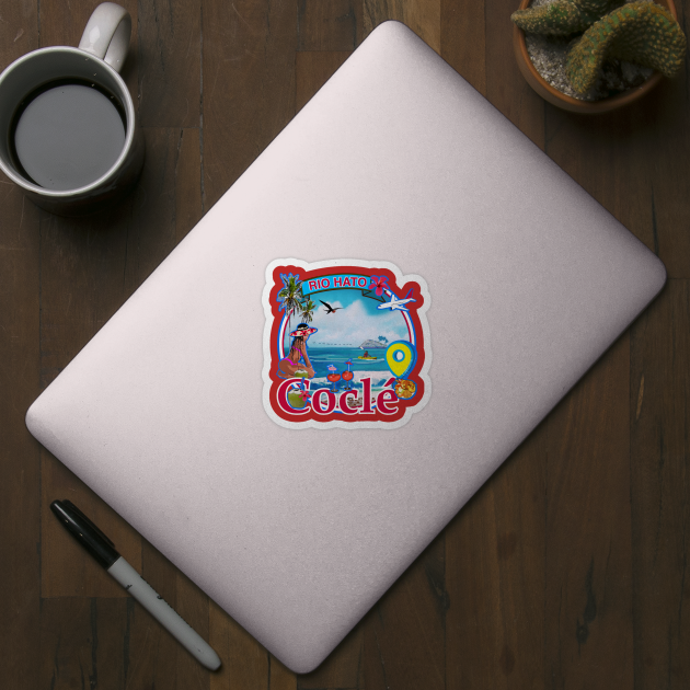 RIO HATO COCLE PANAMA - Rio Hato Cocle - Sticker | TeePublic