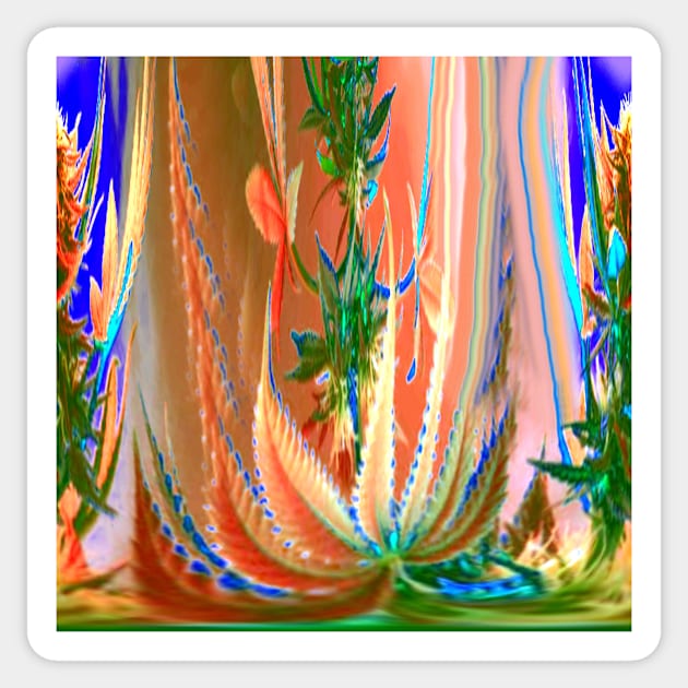 Flower Garden in High Country - Flower Garden - Sticker | TeePublic