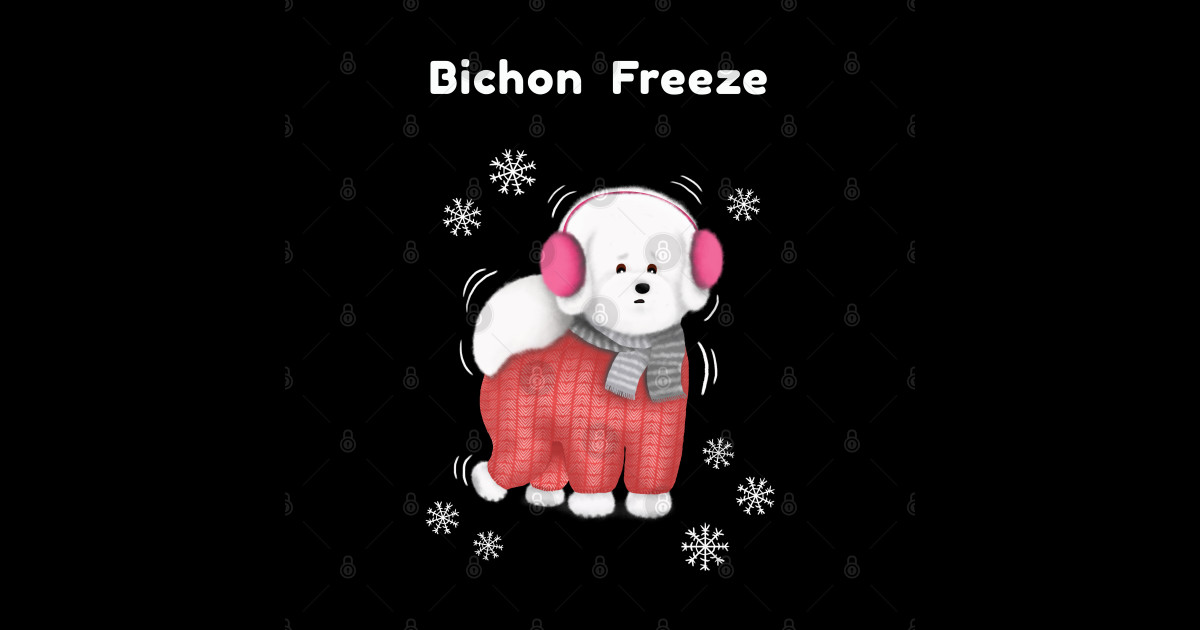 Bichon Freeze - Bichon Frise - Sticker | TeePublic