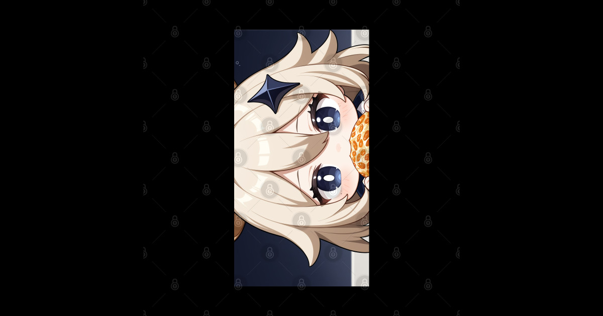 Cute Paimon Chibi Sticker for Genshin Impact Fans - Paimon Genshin ...