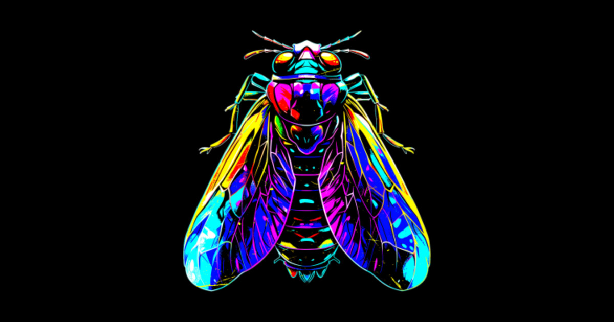Cicada Insect Bug Colorful Cicada Invasion 2024 - Cicada Insect Bug ...
