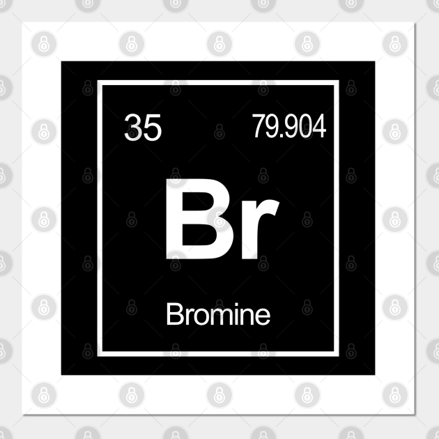 Br Element of Bromine - Periodic Table Elements - Bromine - Bromine ...