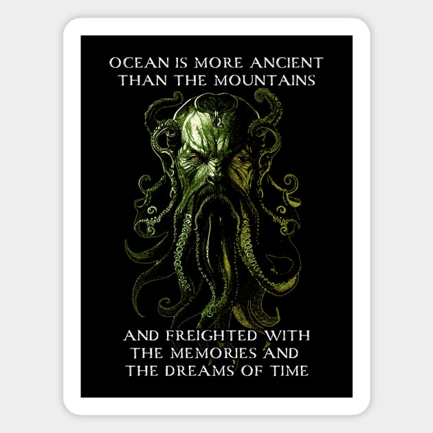 Poseidon is Cthulhu - Cthulhu - Magnet | TeePublic