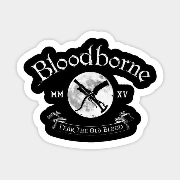 Bloodborne (Black Print) - Bloodborne - Sticker | TeePublic