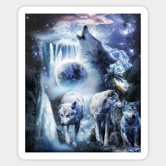 Tropical Wolves Wolf Howling At Moon - Tropical Wolves Wolf Howling At ...