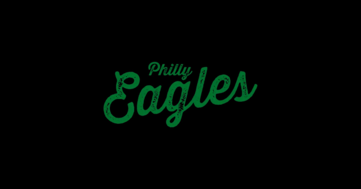 Eagles Retro Script - Eagles - Posters and Art Prints | TeePublic