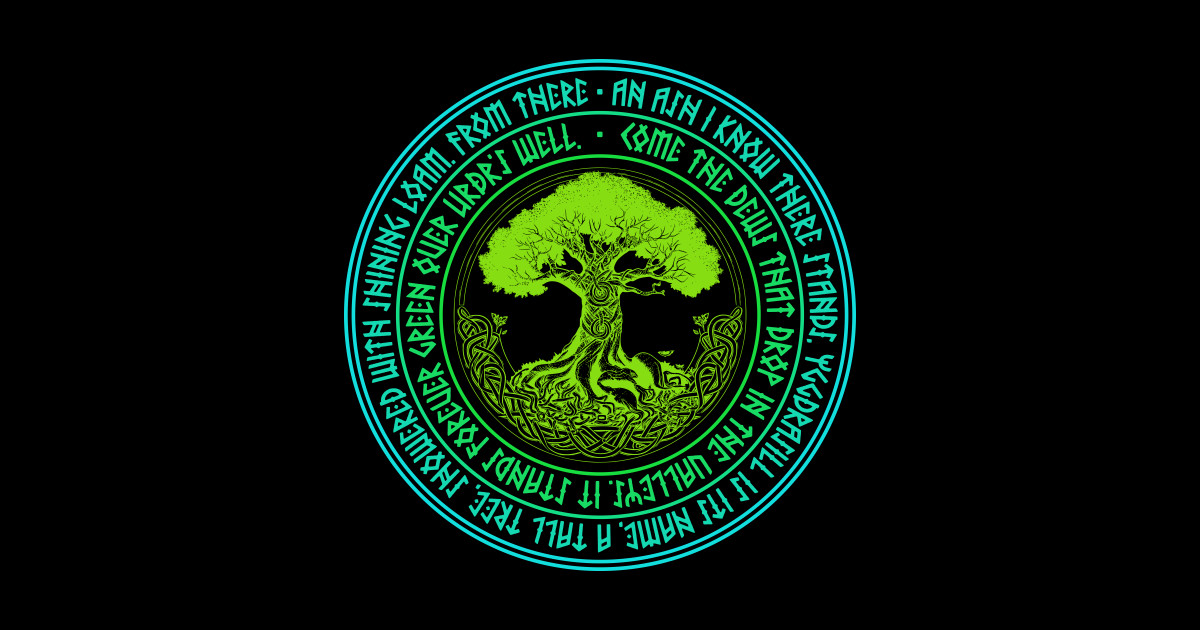 Yggdrasil - Tree of Life - Vikings Valhalla - Tree Of Life - Posters ...