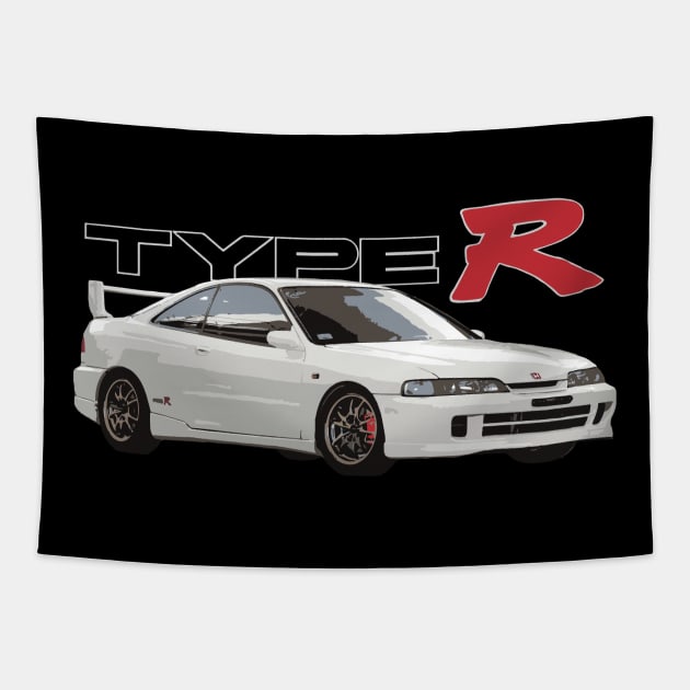 Integra Type R Championship White DC2 honda mugen - Type R - Tapestry ...