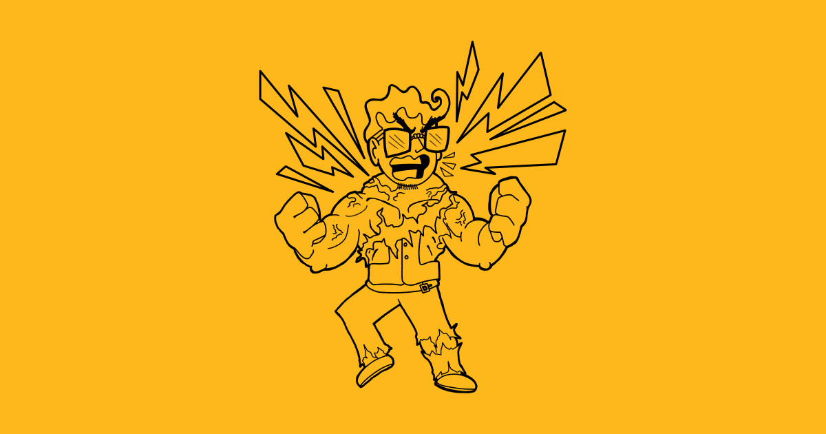 Nerd Rage Extreme (black) - Fallout 76 - Posters and Art Prints | TeePublic