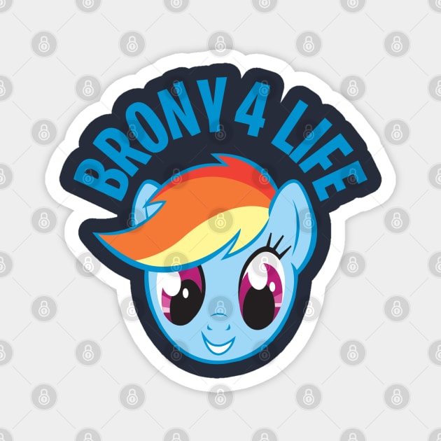 My little pony - BRONY 4 LIFE - Big Dash face - Brony Rainbow Unicorn ...