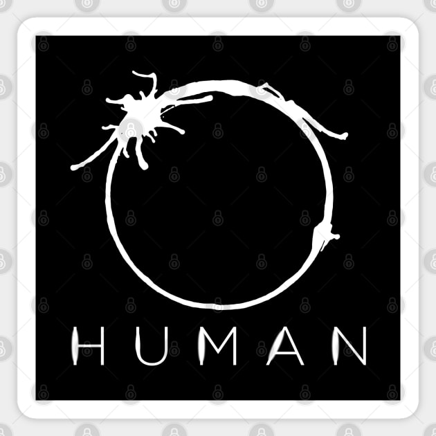 human symbol arrival