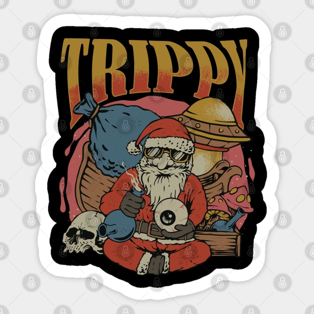 TRIPPY - Marijuana - Sticker | TeePublic