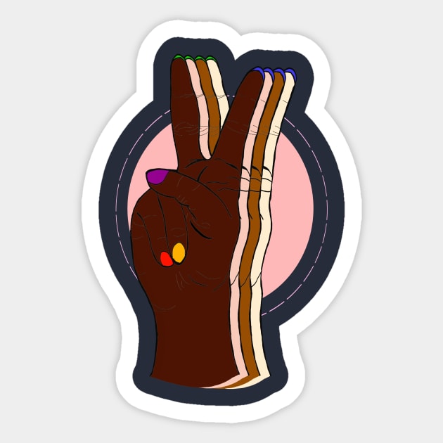 United in Peace - Peace - Sticker | TeePublic