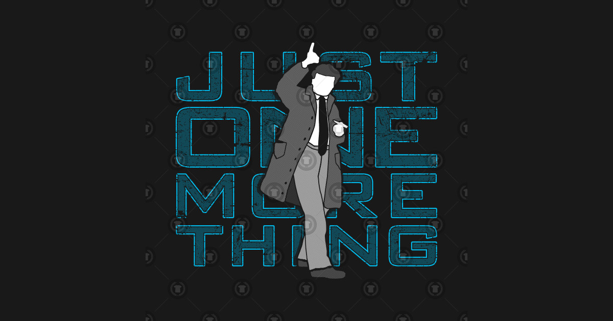 Just One More Thing - Columbo - T-Shirt | TeePublic