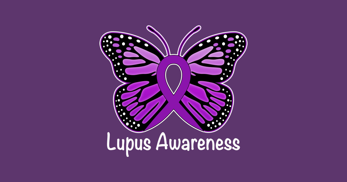 Lupus Awareness Butterfly of Hope - Lupus - T-Shirt | TeePublic