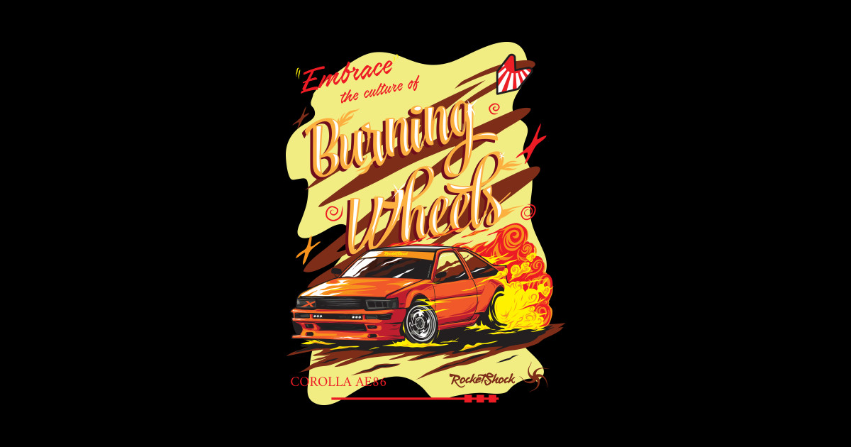 corolla AE86 Levin DRIFT racing - Car Culture - Posters and Art Prints ...