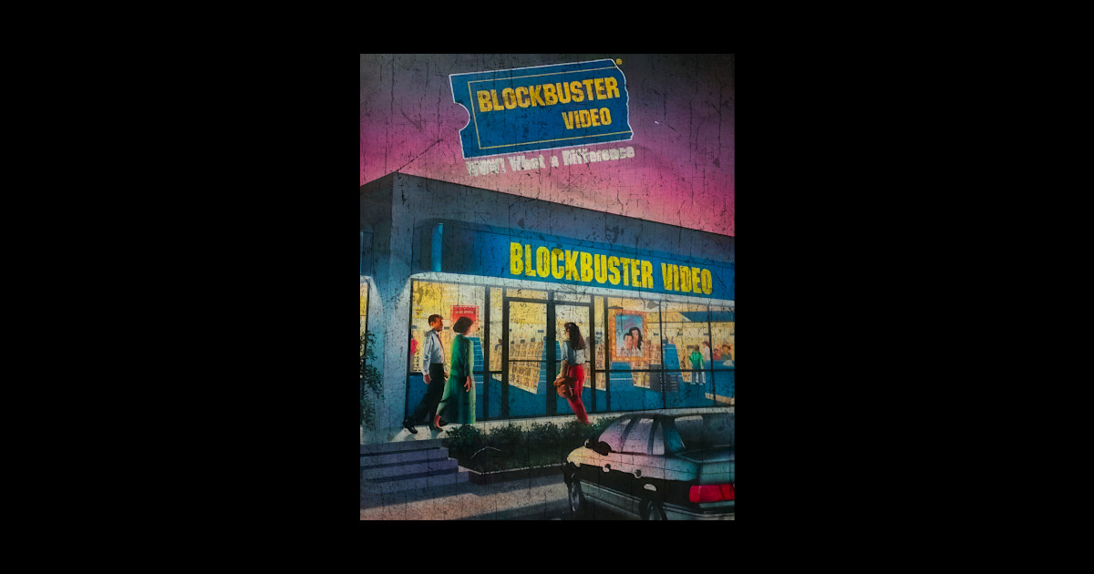 Blockbuster video vintage studio - Blockbuster Video - Posters and Art ...