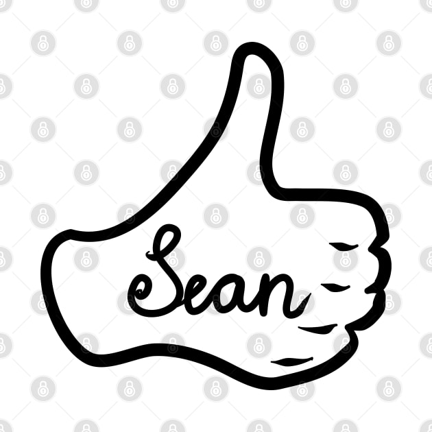 Sean. Men name - Sean - Pin | TeePublic