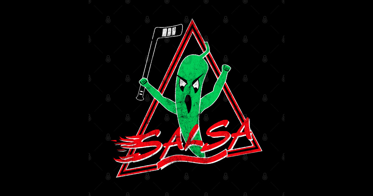 Victoria Salsa - Hockey Team - Faded/Distressed Style - Ice Hockey ...