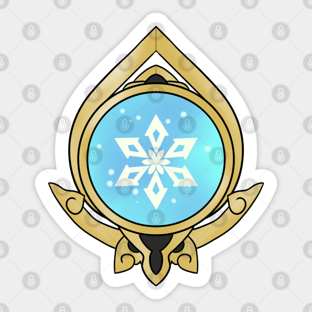 Sumeru Cyro Vision - Genshin Impact - Sticker | TeePublic