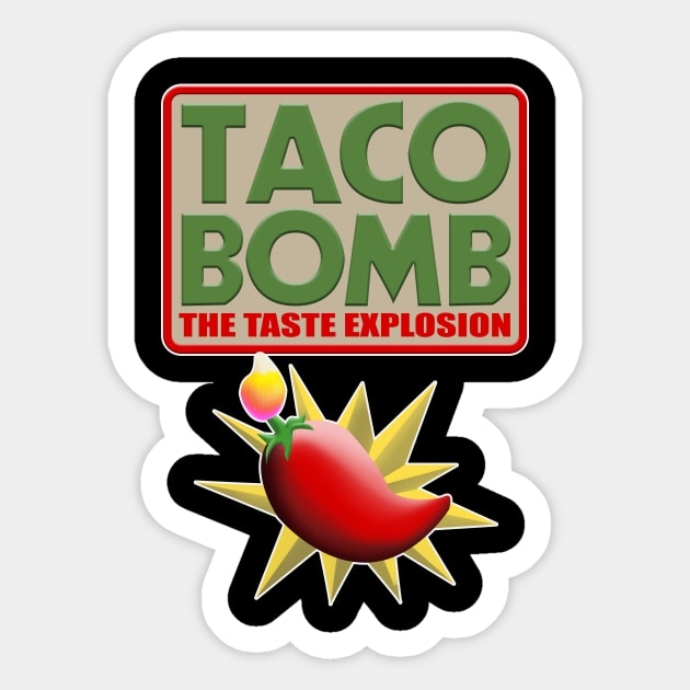 TACO BOMB - Gta V - Sticker | TeePublic