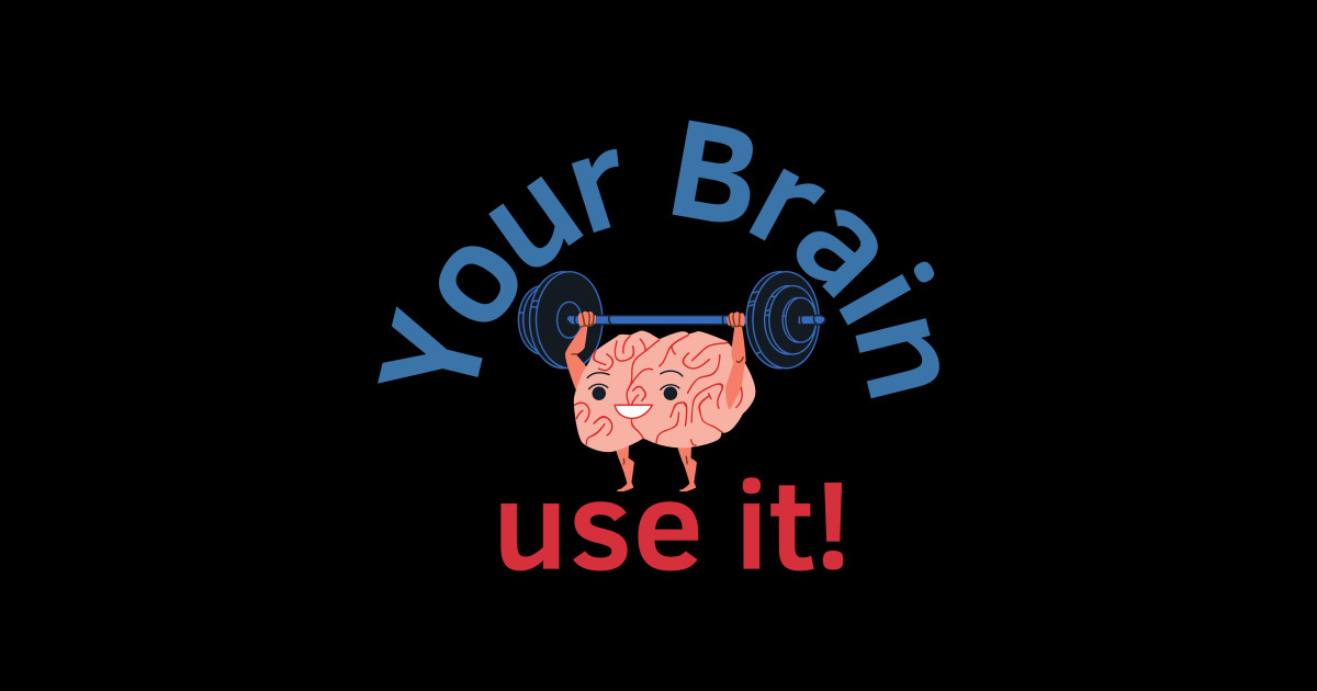 Feel Free To Use Your Brain Use Your Brain Sticker Teepublic