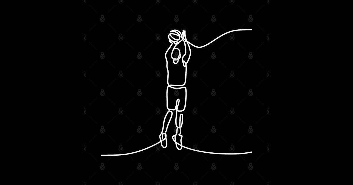 Perfect Form and shot line art - Line Art - Pin | TeePublic