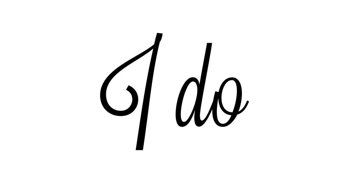 I Do Wedding Design - I Do - Tank Top | TeePublic