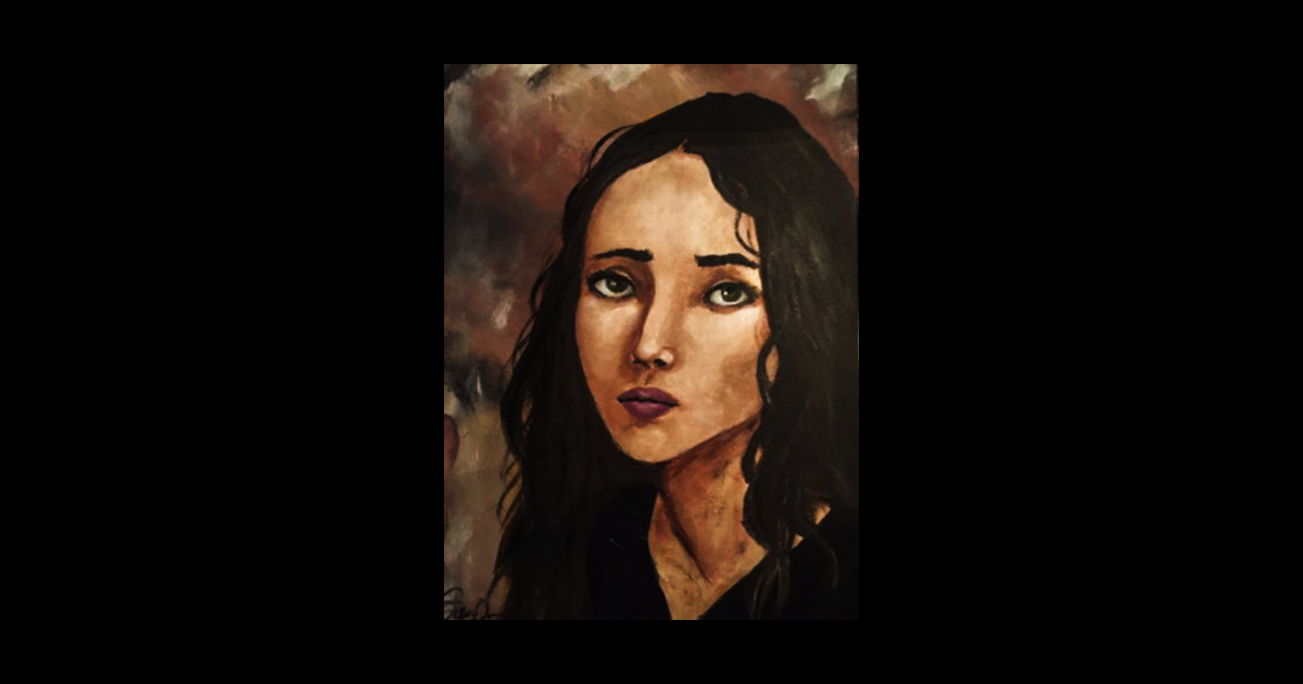 Ana (Portrait) - Girl - Sticker | TeePublic