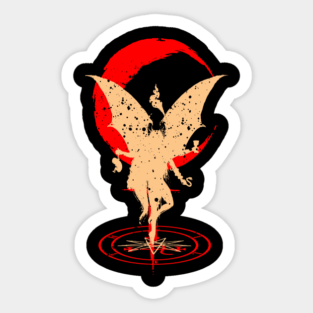 Lilith Sigil Symbol Demon - Lilith - Sticker | TeePublic