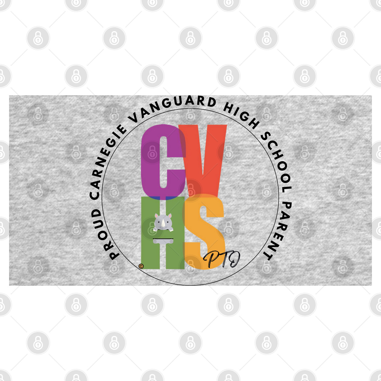 CVHS PTO PROUD PARENT LOGO IN CIRCLE - Cvhs Pto - T-Shirt | TeePublic