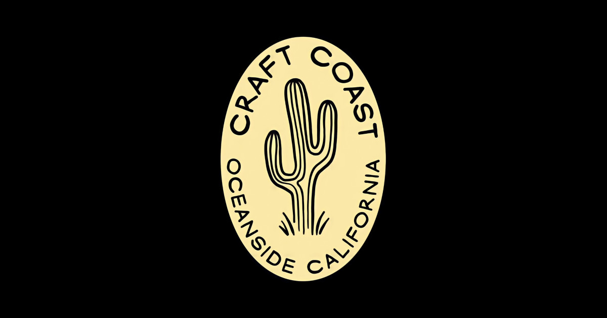 craft coast - California - Sticker | TeePublic