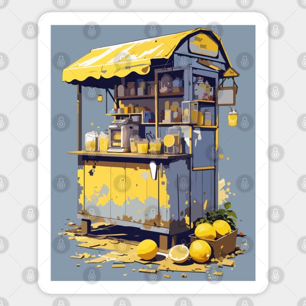 Italian lemonade stand - Traveling - Sticker | TeePublic