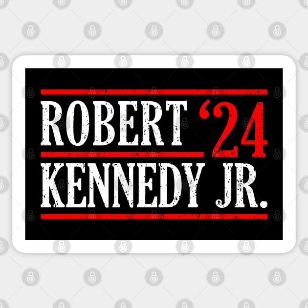 Robert Kennedy jr 24 For President 2024 - Kennedy 24 - Sticker | TeePublic