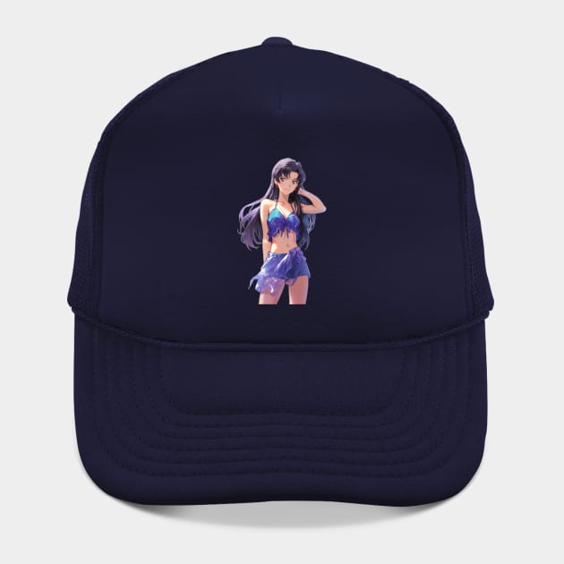 Misato Katsuragi Neon Genesis Evangelion Swimsuit - Misato - Hat ...