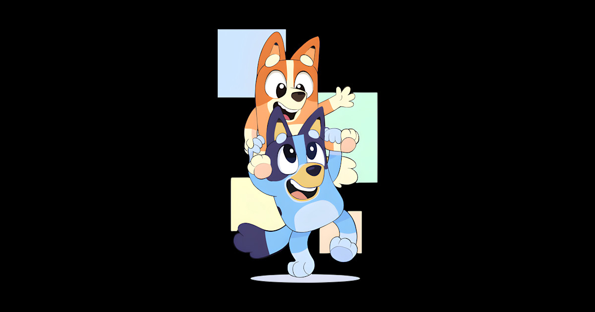 Bluey - Funny Bluey Funny Bluey - Sticker | TeePublic