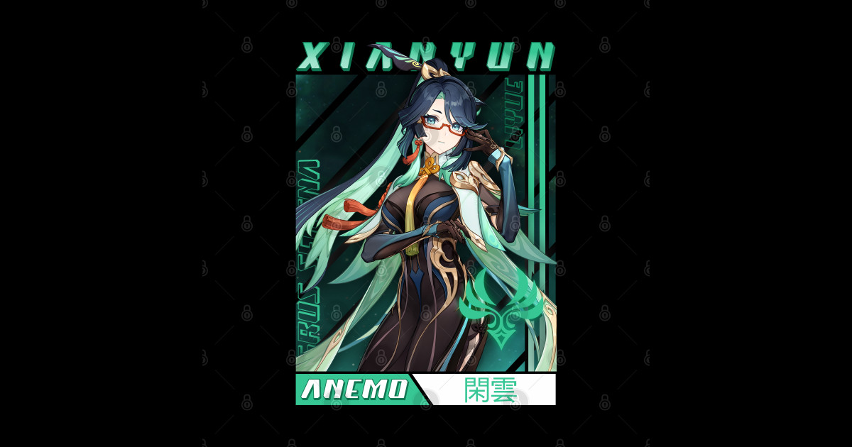 Xianyun - Cloud Retainer - Genshin Impact - Genshin Impact - Sticker ...