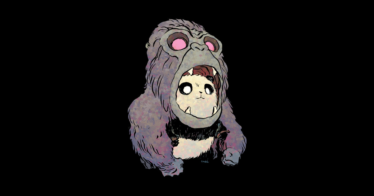 Pandarilla - Panda - Sticker | TeePublic